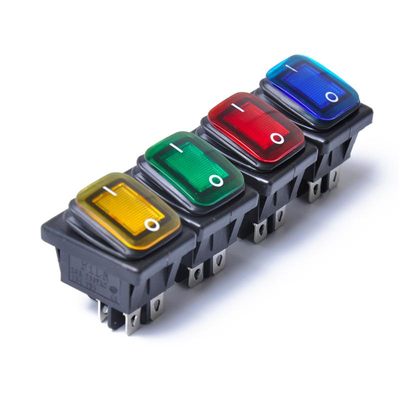 Rocker Schakelaar On-Off-On 4 Pins 12 V DC Auto Bo... – Vicedeal