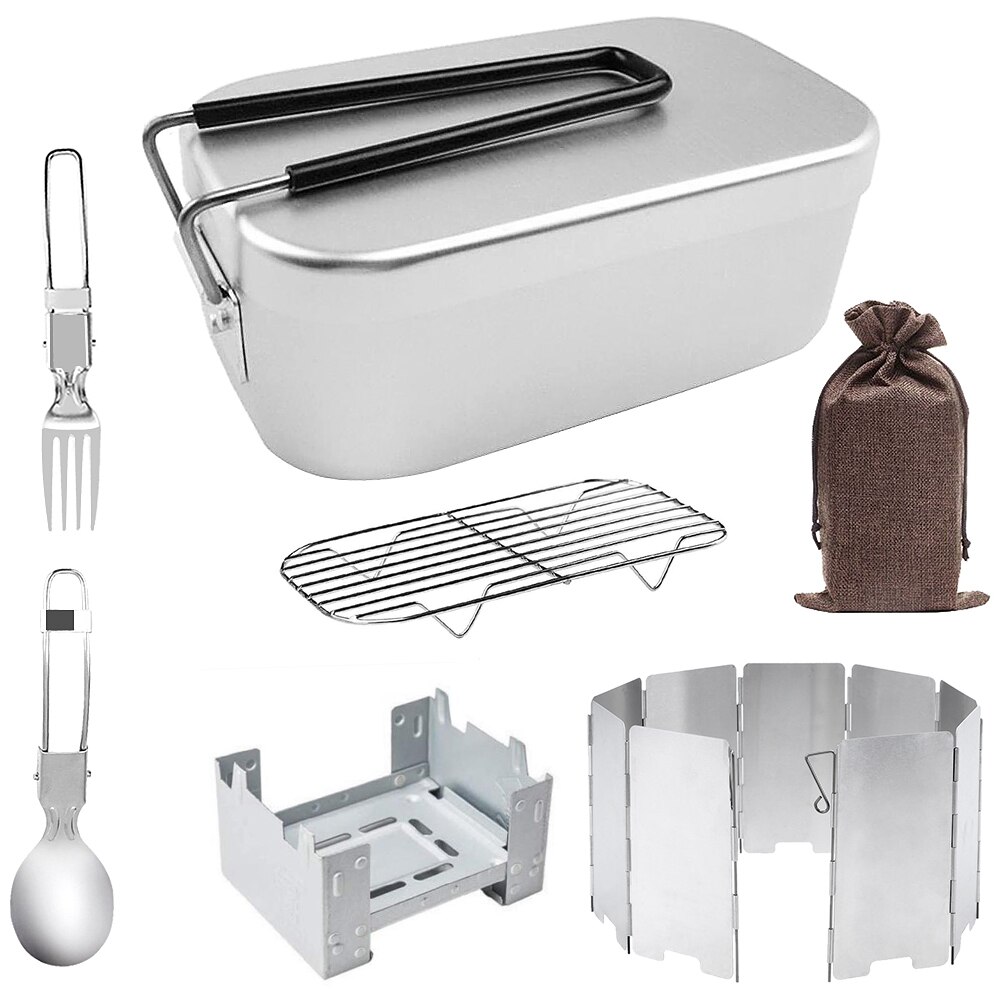 Mini Vouwen Kachel Lunchbox Stomen Rack Combo Set ... – Grandado