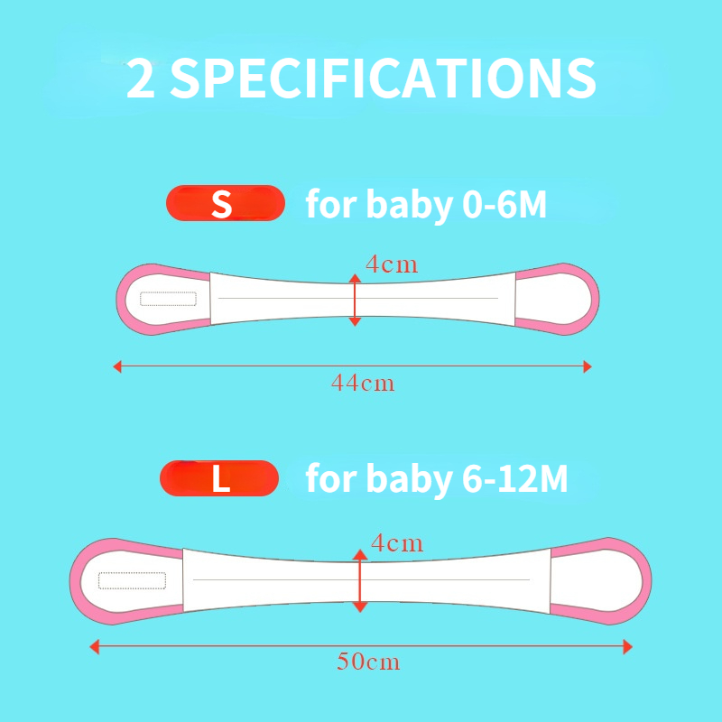 Newborn Baby Diaper Fixed Belt Velcro Button Baby ... – Vicedeal