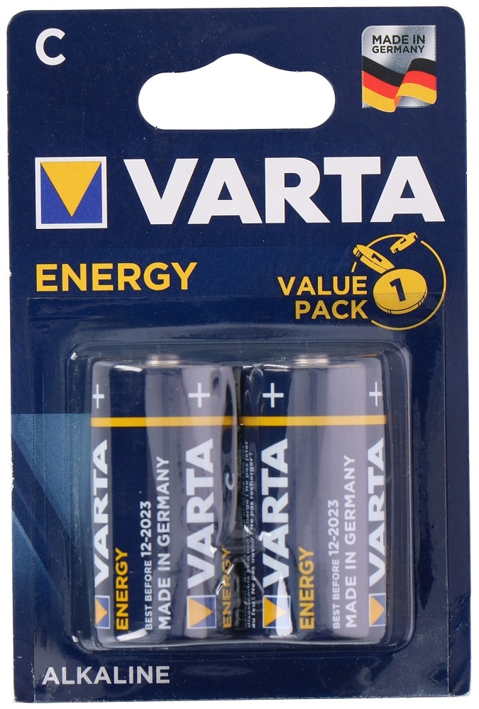 Varta piles C/LR14-Pack de 2 pièces – Grandado