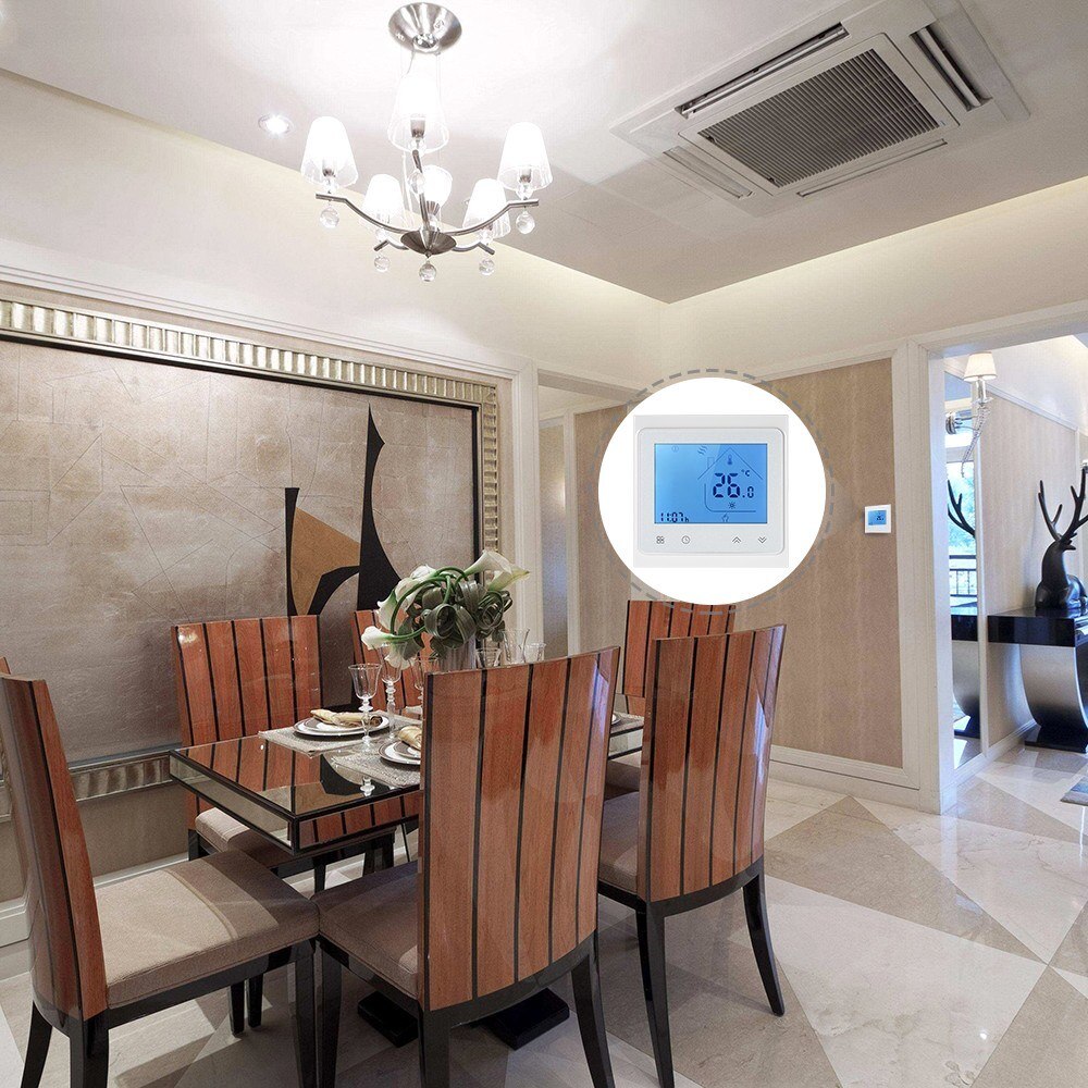 Termostato termostato programable Digital con cont... – Grandado