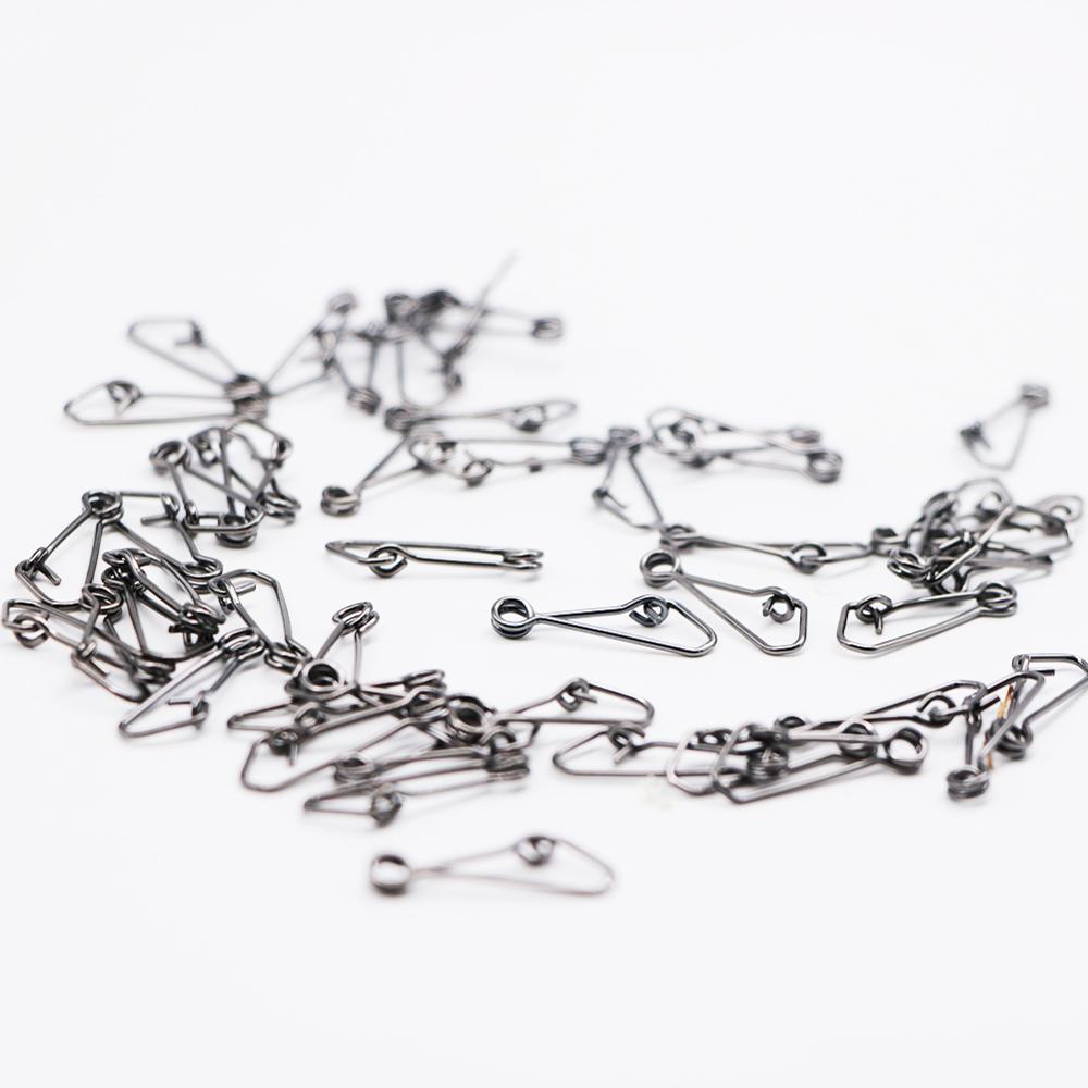50-100pcs/Box Stainless Steel Swivel Fishing Snap ... – Grandado