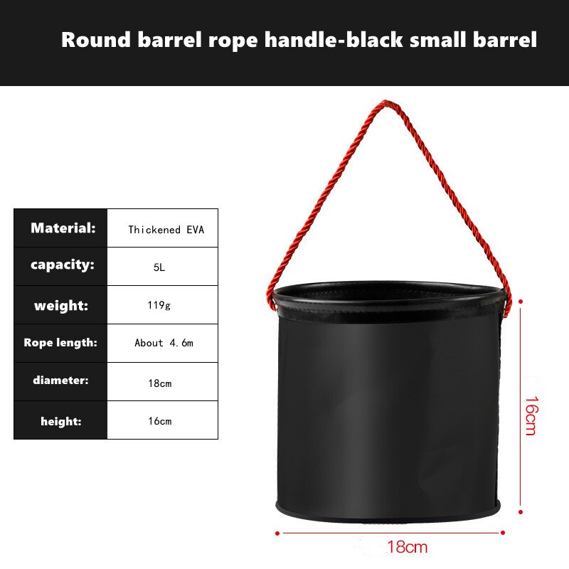 Portable EVA fishing bag, foldable fishing bucket,... – Vicedeal