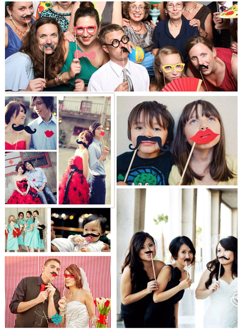 Photo Props Adult 30th Birthday Paperboard 30 Year... – Grandado