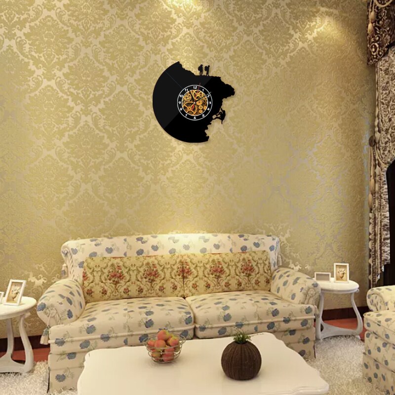 real wall clocks acrylic watch modern still life h... – Grandado