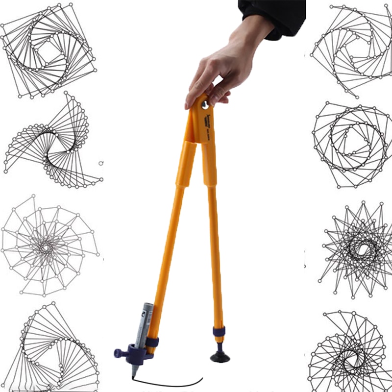 Multifunctional Drawing Compass Plastic Math Circl... – Vicedeal