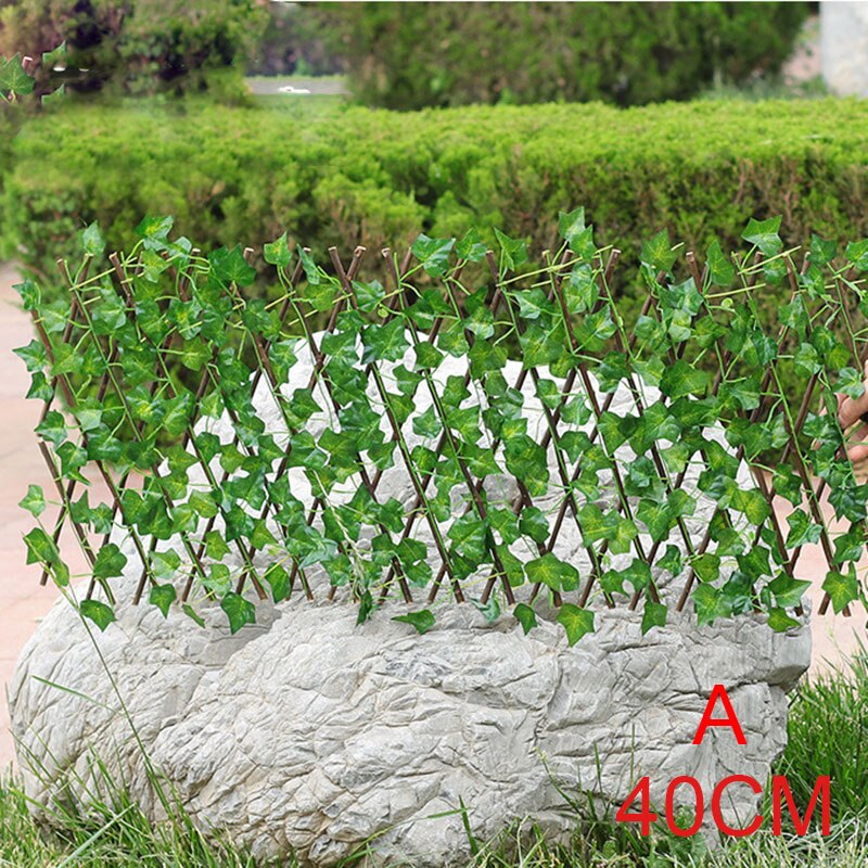 Fence Handmade Plant Telescopic Wood Fencing Mall ... – Grandado