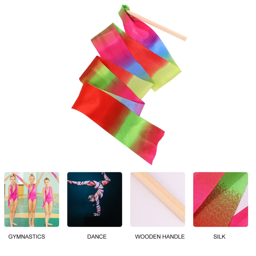 1Pc 2mx10cm Colorful Rhythmic Gymnastics Ribbon Da... – Vicedeal