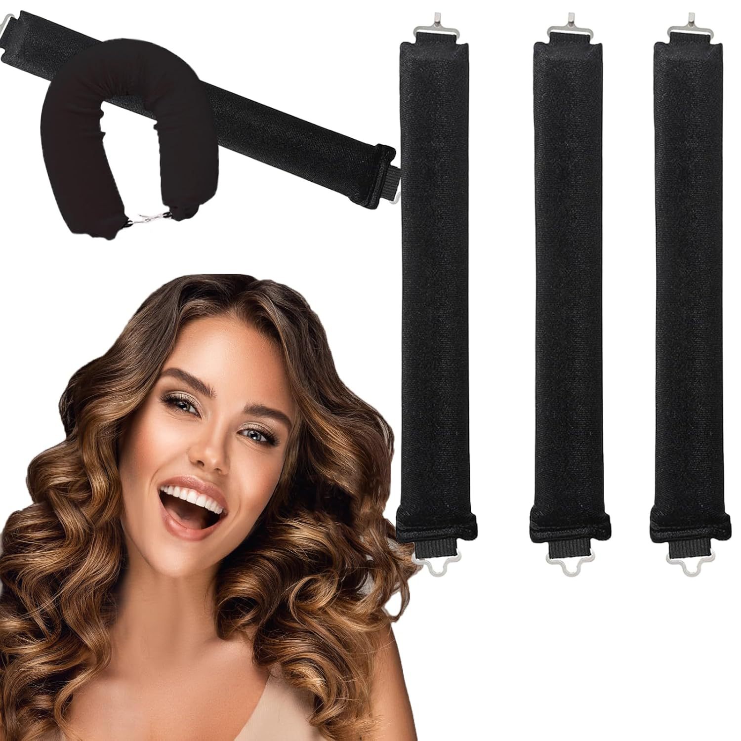 1/3pcs Hair Heatless Curls Beauty Women Curly Prod... – Grandado