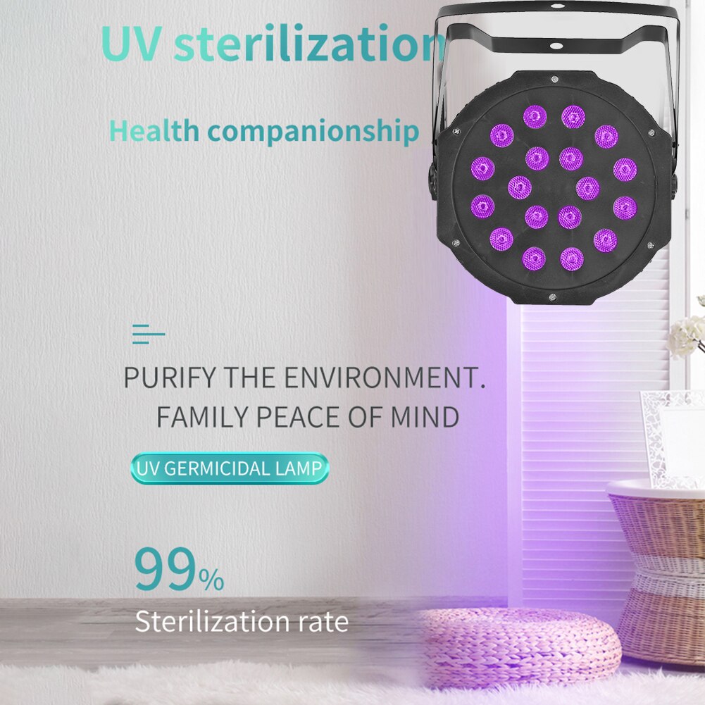 54W 18Led UV Sterilisieren Lampe Uv Keimtötende De... – Vicedeal