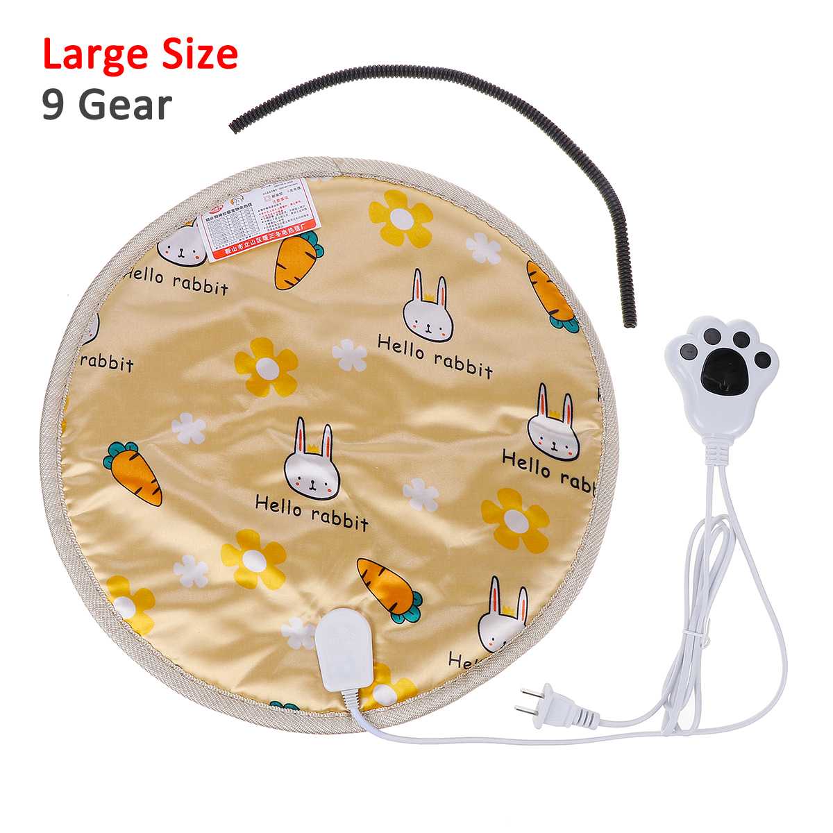 Ronde Huisdier Elektrische Warmte Pad Winter Puppy... – Grandado