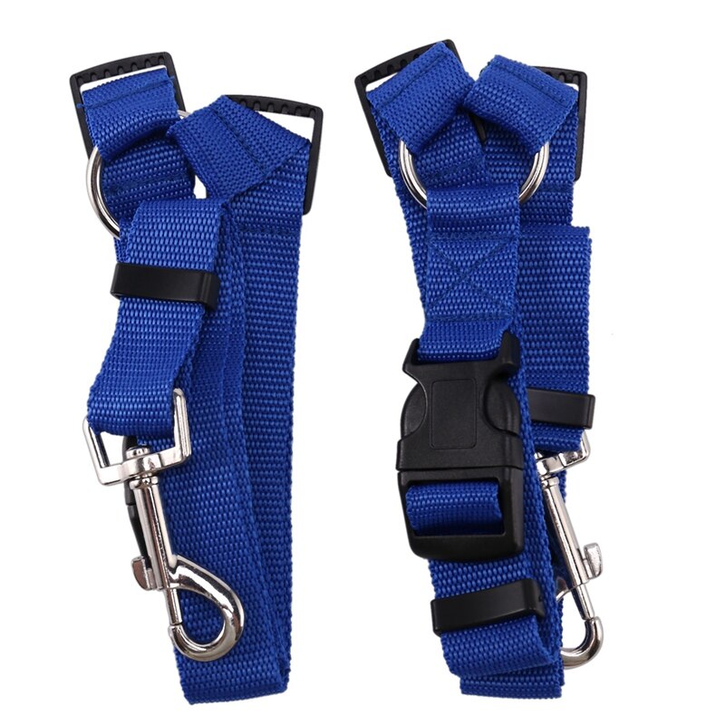 2 Packs Dog Cat Safety Seat Belt Strap Car Headres... – Grandado