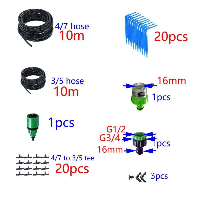 Drip arrow irrigation system micro drip irrigation... – Grandado