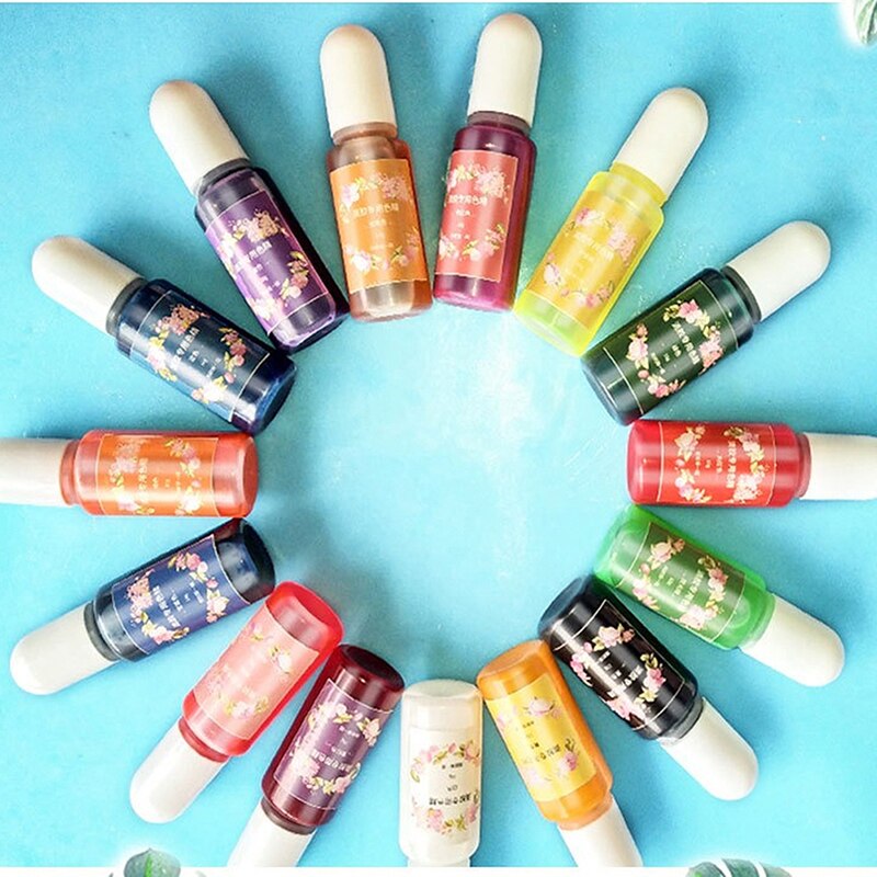 20 Color Non-Toxic Liquid Pigment Epoxy Resin Colo... – Vicedeal