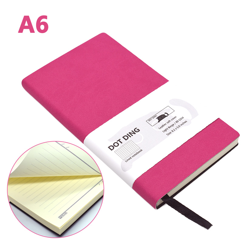 A6 Lined notebook Journals Kawaii Notepads 100 she... – Grandado