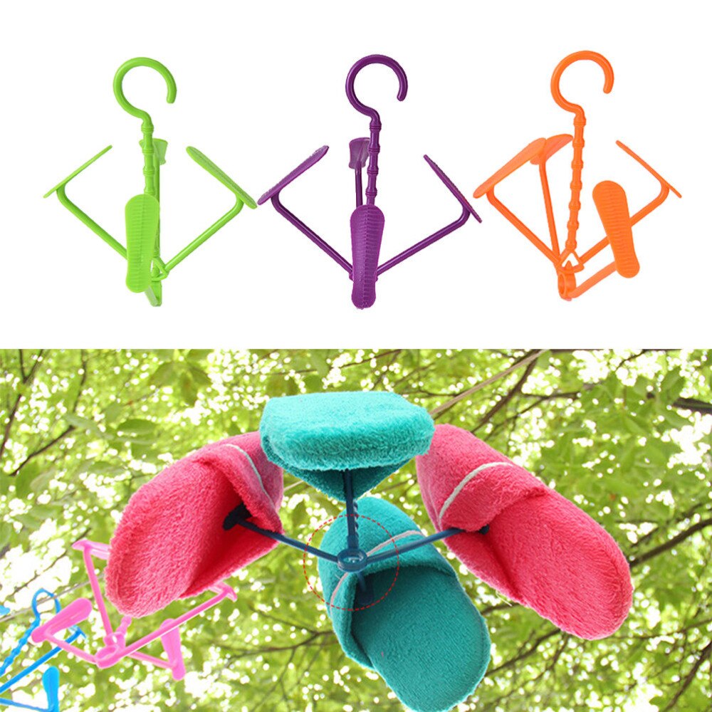 Random Shoes Hangers Toes Down Footwear Plastic Di... – Vicedeal
