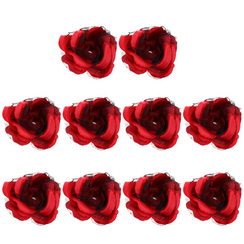 10pcs Rose Petal Wrappers Silk Flower Chocolate Wr... – Grandado