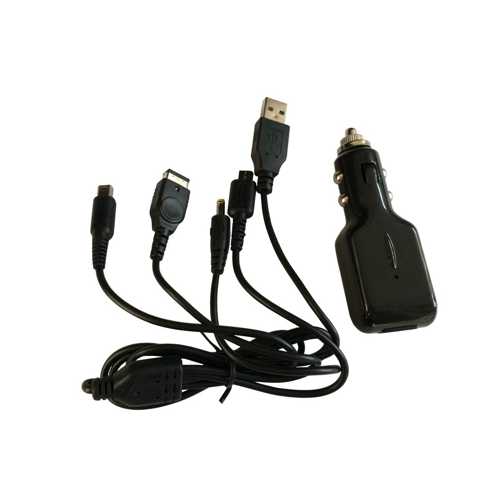 Ostent 4 in 1 usb billaddare kabel strömadapter fö... – Vicedeal