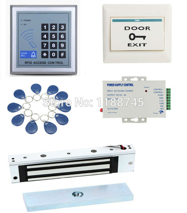 Full Kit RFID Door Access Control system of 280kg ... – Grandado