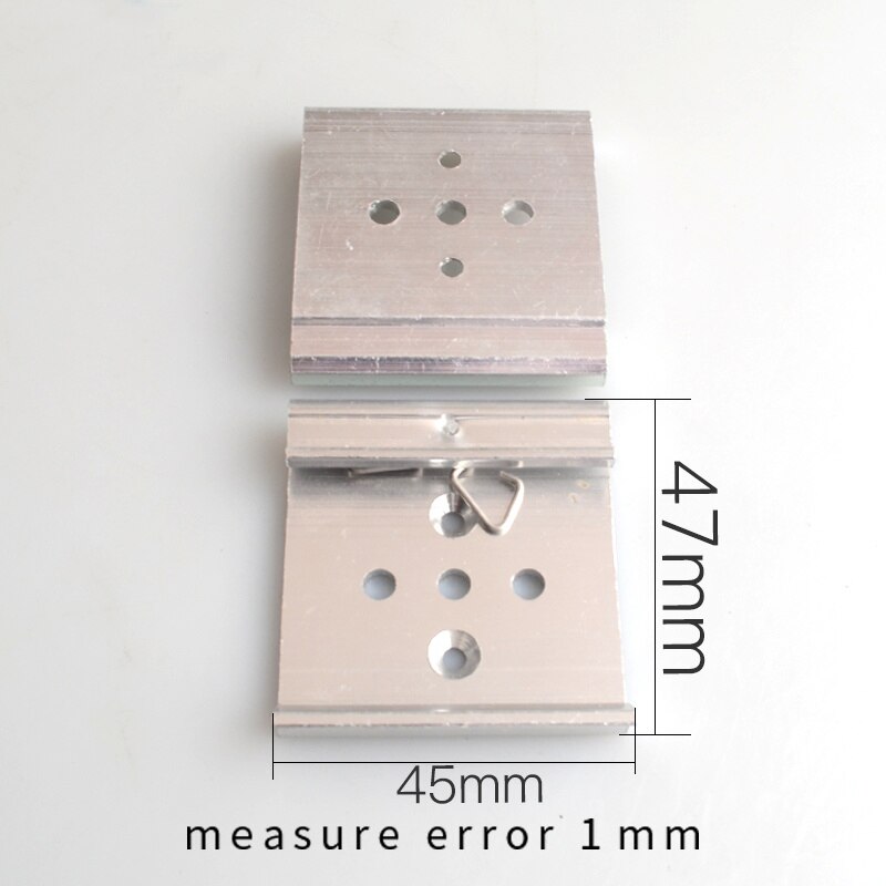 45MM DIN Rail fixed clamp fasten clip PLC clip swi... – Vicedeal