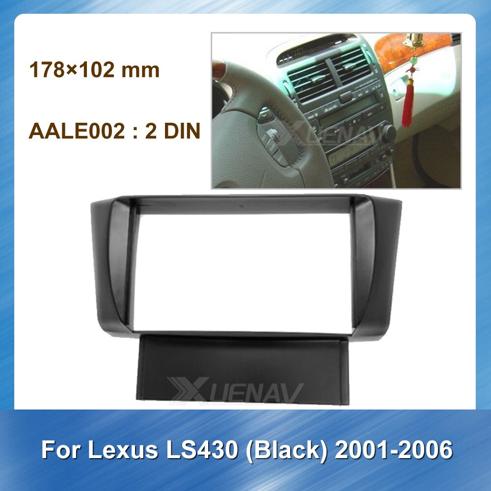 2DIN Car Radio Fascia for Lexus LS430 for Lexus 20... – Grandado