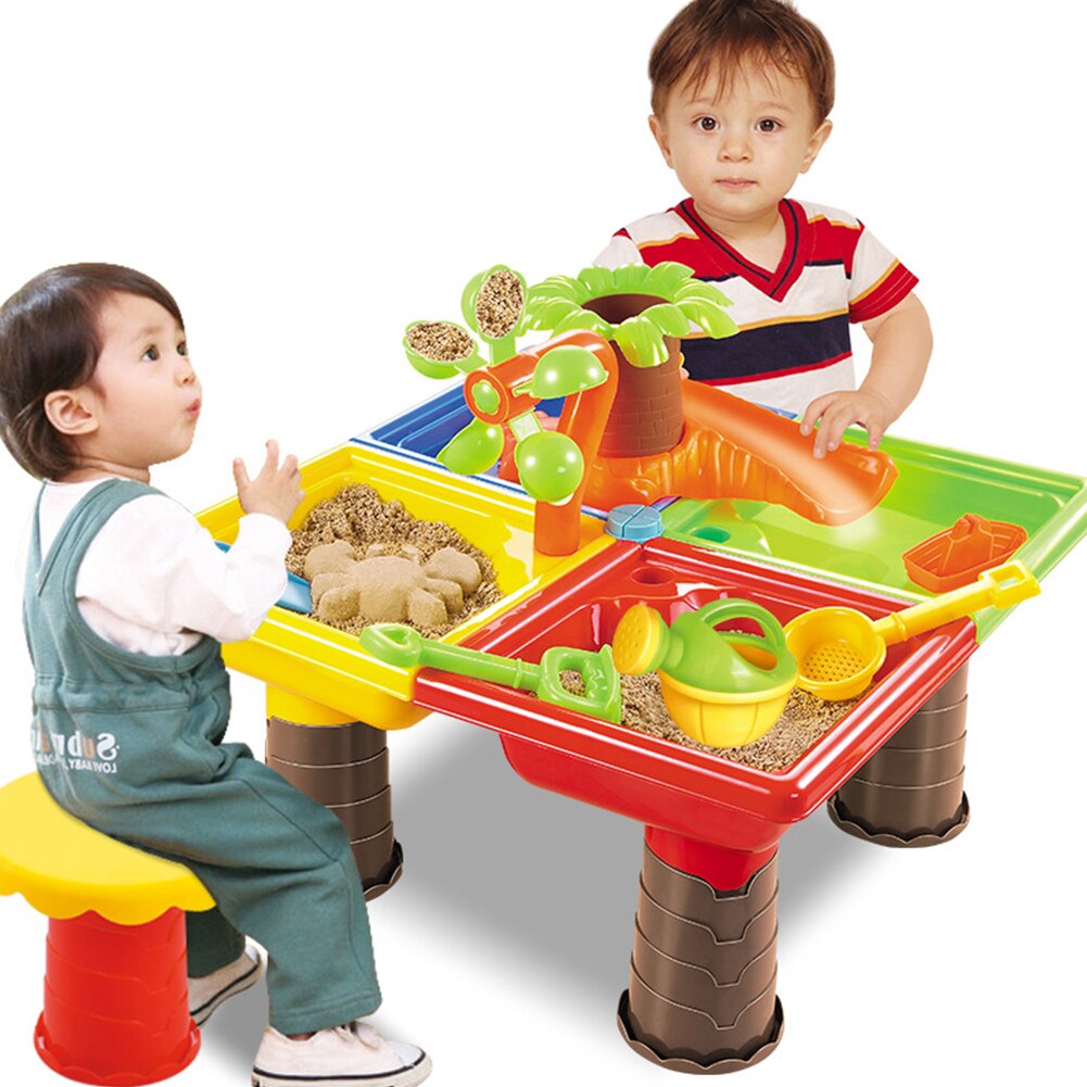 Sandglass Play Bucket Summer For Children Sand Tab... – Grandado