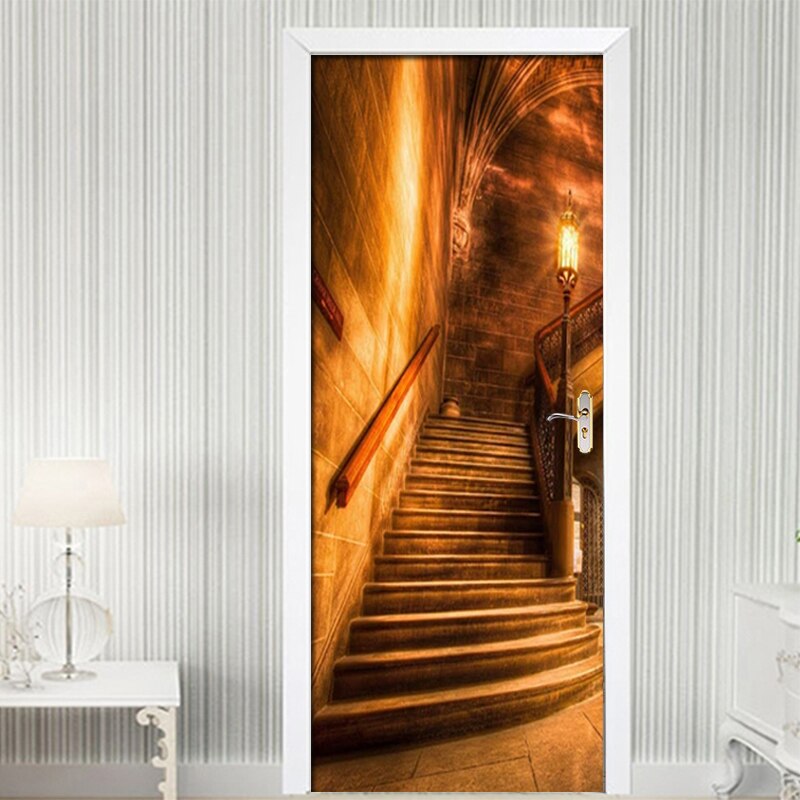 Door Sticker Tools Wallpaper Decoration PVC Self-a... – Grandado