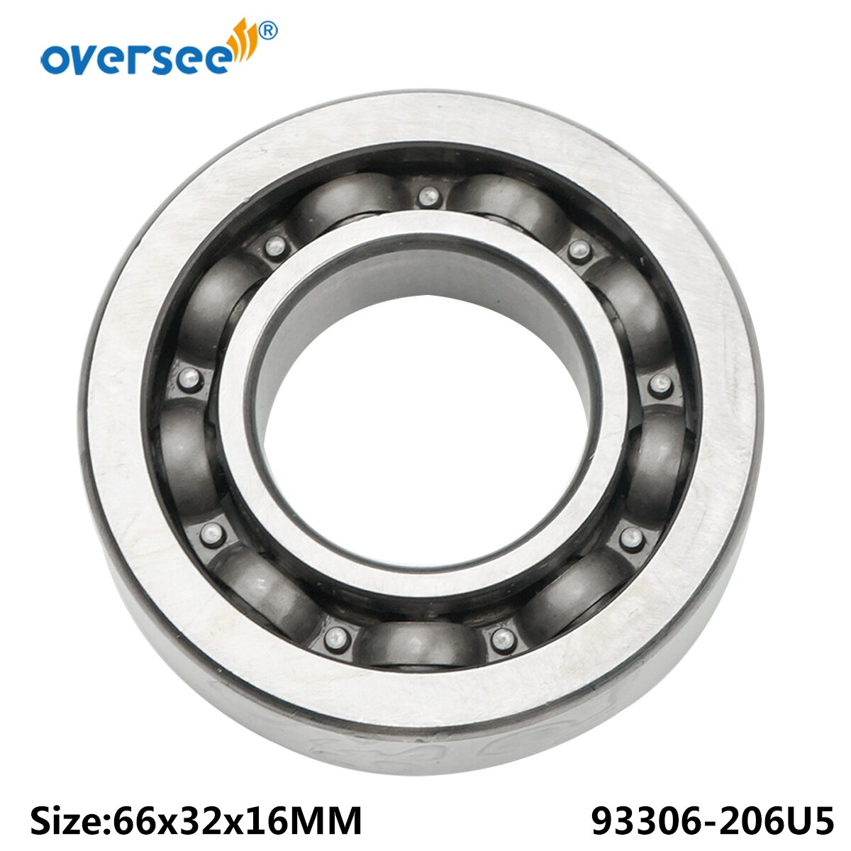 OVERSEE 93306-206U5-00 BEARING For Yamaha 85HP 90H... – Vicedeal