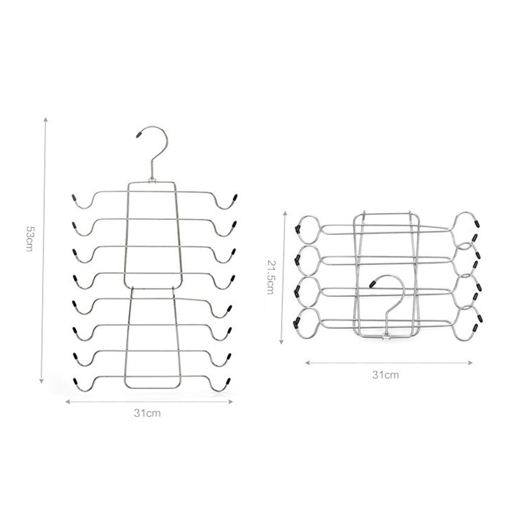 Multi-Layer Hangers For Clothes Rack Metal Underwe... – Grandado