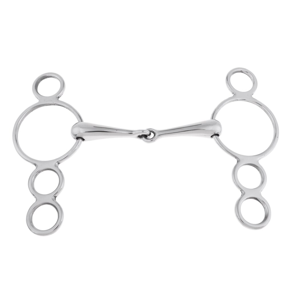 Stainless Steel Gag Bit Horse Tack English Riding ... – Grandado