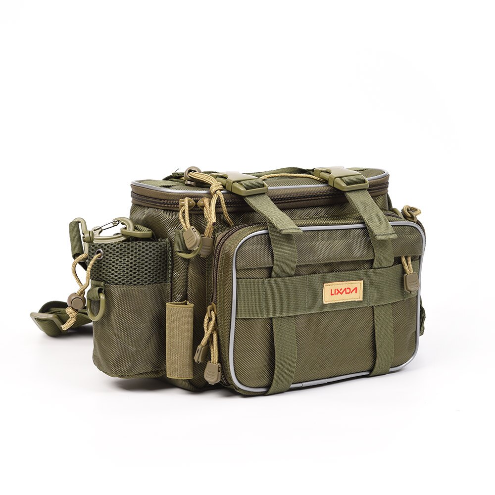 40*15*19cm Canvas Fishing Bag Men Multi-function W... – Vicedeal