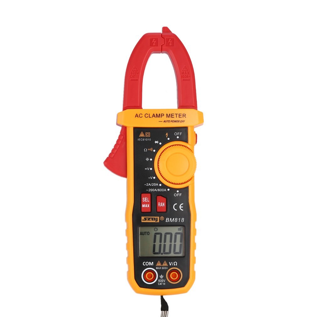 SZBJ BM818 Digital DC/AC Clamp Meter Multimeter Vo... – Grandado