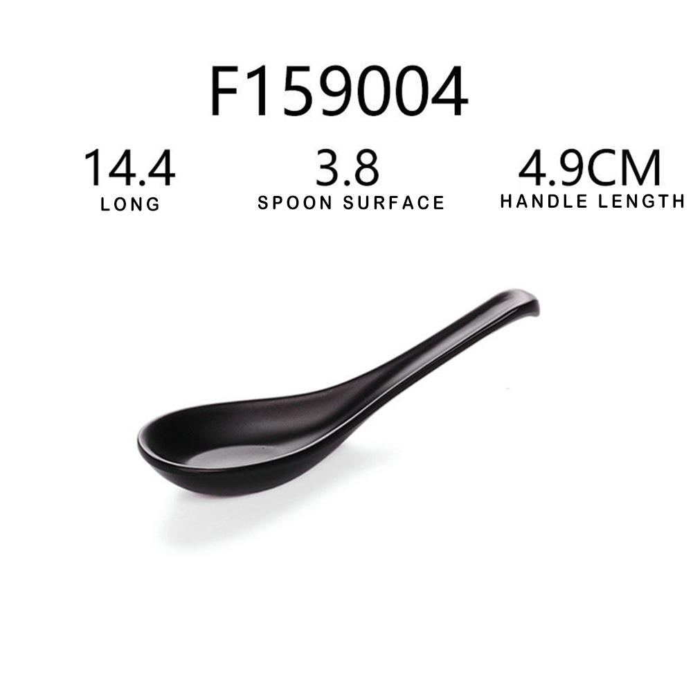 Japanese 1Pc Black Matte Spoon Chinese Soup Spoon ... – Grandado