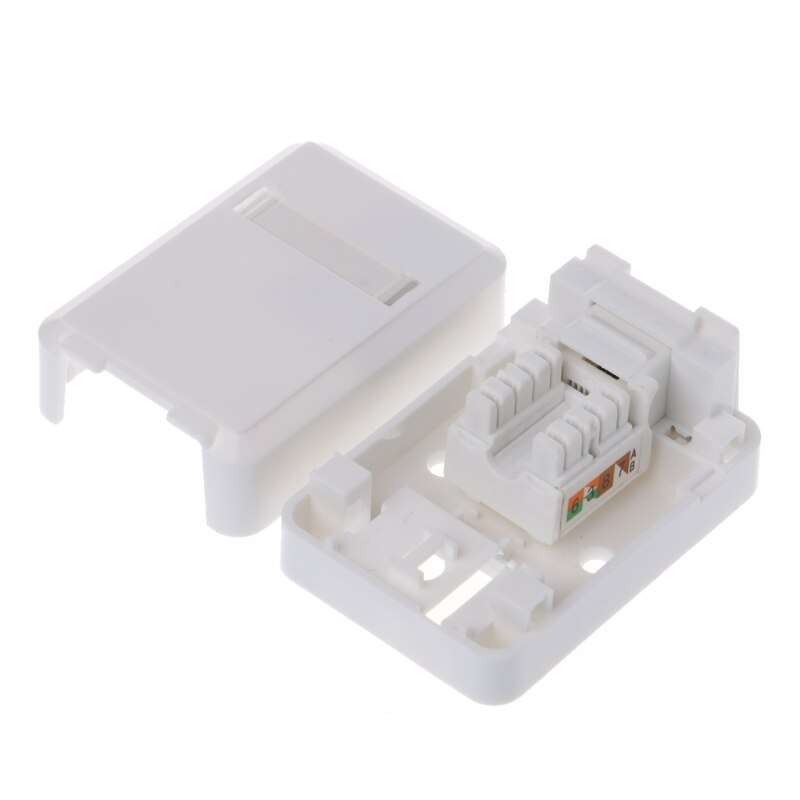 RJ Doos met Cat6 Module Desktop Box Single-port Pa... – Vicedeal