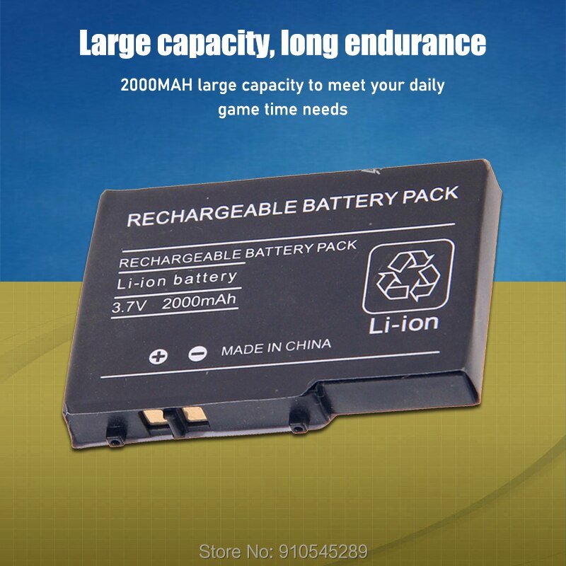 2000mAh Battery + Tool Pack Kit for Nintendo DSL N... – Grandado