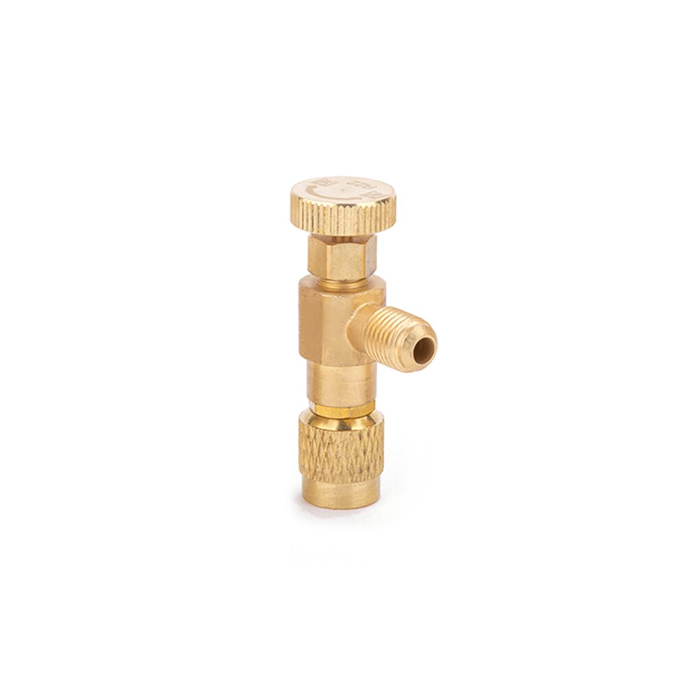 R22 Refrigerant Charging Valve 1/4"- 1/4" Copper F... – Vicedeal