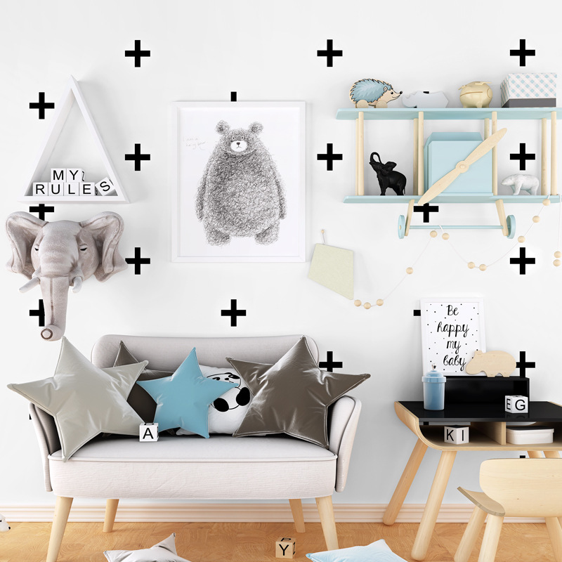 Nordic style wallpaper ins modern minimalist geome... – Grandado