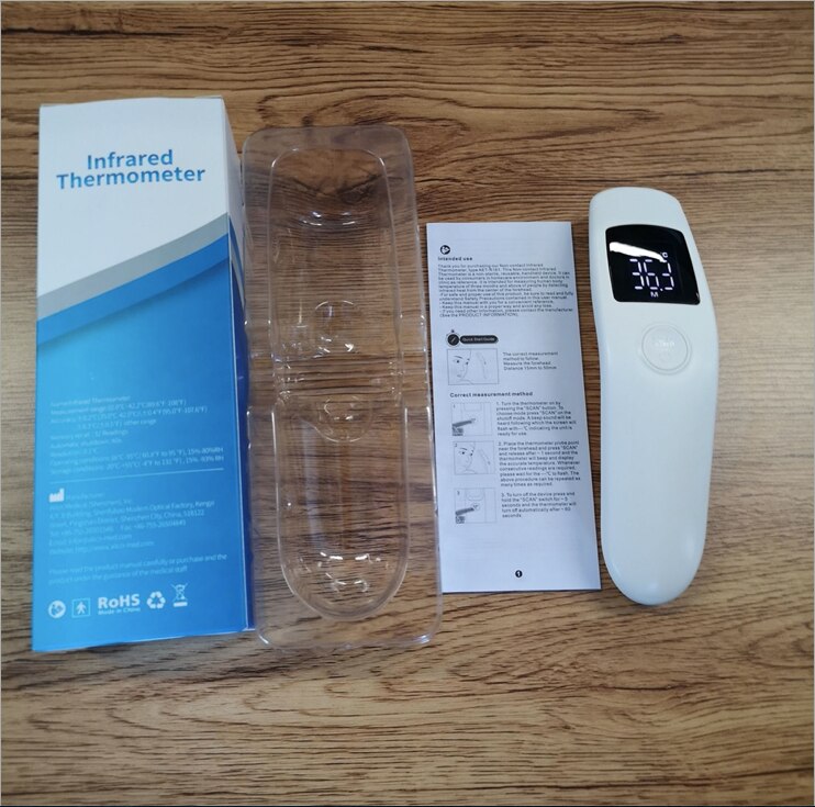 Handheld Non-contact Thermometer Digital Temperatu... – Grandado