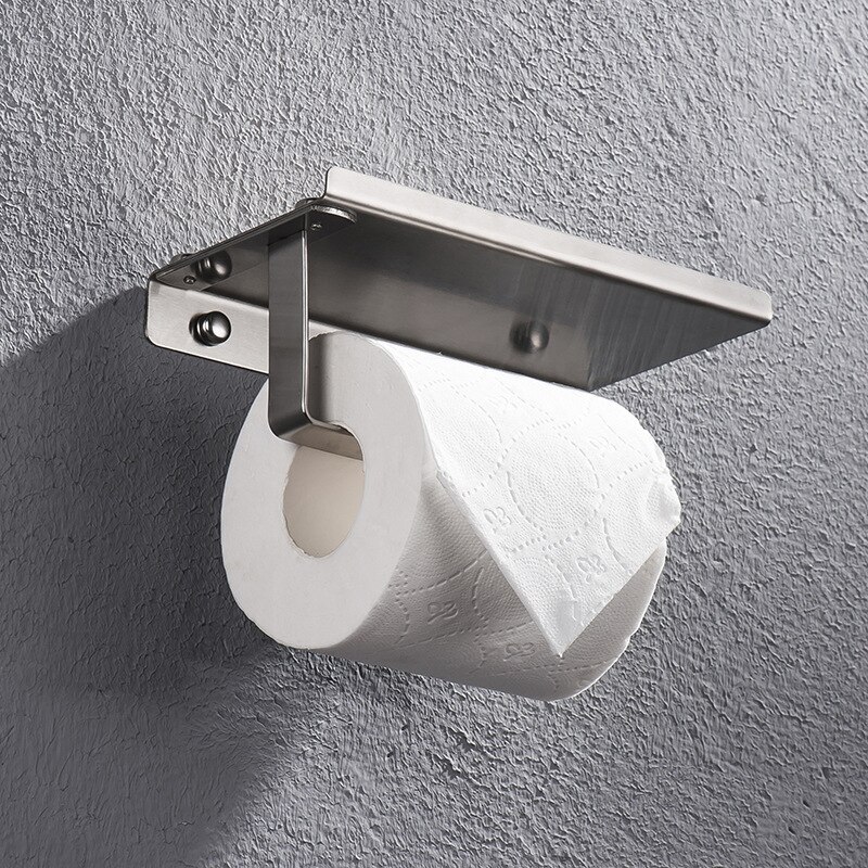Bathroom Toilet Tissue Paper Holder Wall Mount Pho... – Grandado