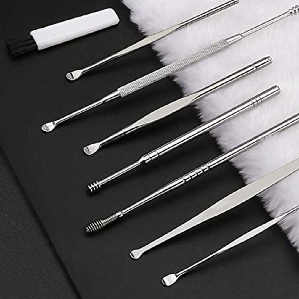Ear Cleaning Tools With Cleaning Brush Ear Spoon S... – Grandado