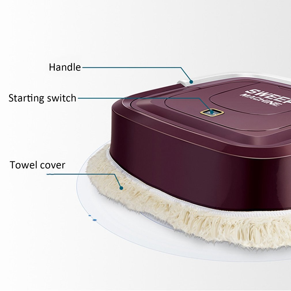 Intelligent mopping machine Quiet small gentle and... – Vicedeal