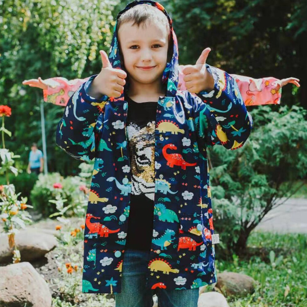 Kids jacket Boys Girls Rain Jacket Outdoor Lightwe... – Vicedeal