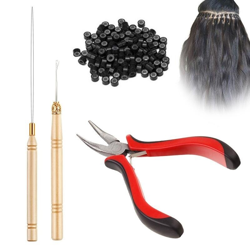 Hair Extension Kit Tangen Trekken Haak Kraal Appar... – Grandado