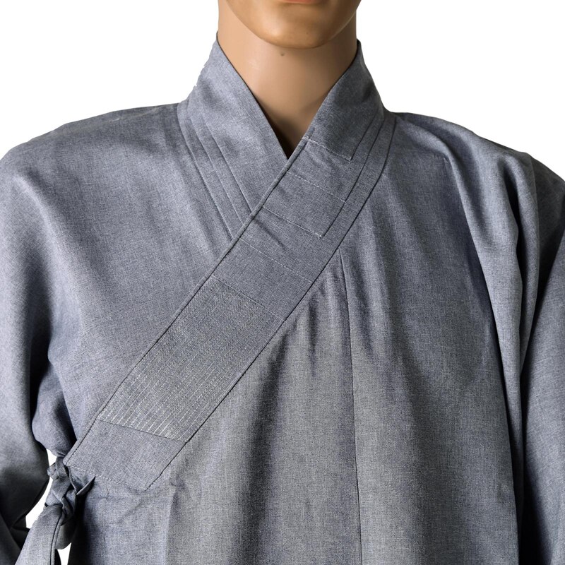 2 colors Shaolin Temple costume Zen Buddhist Robe ... – Vicedeal