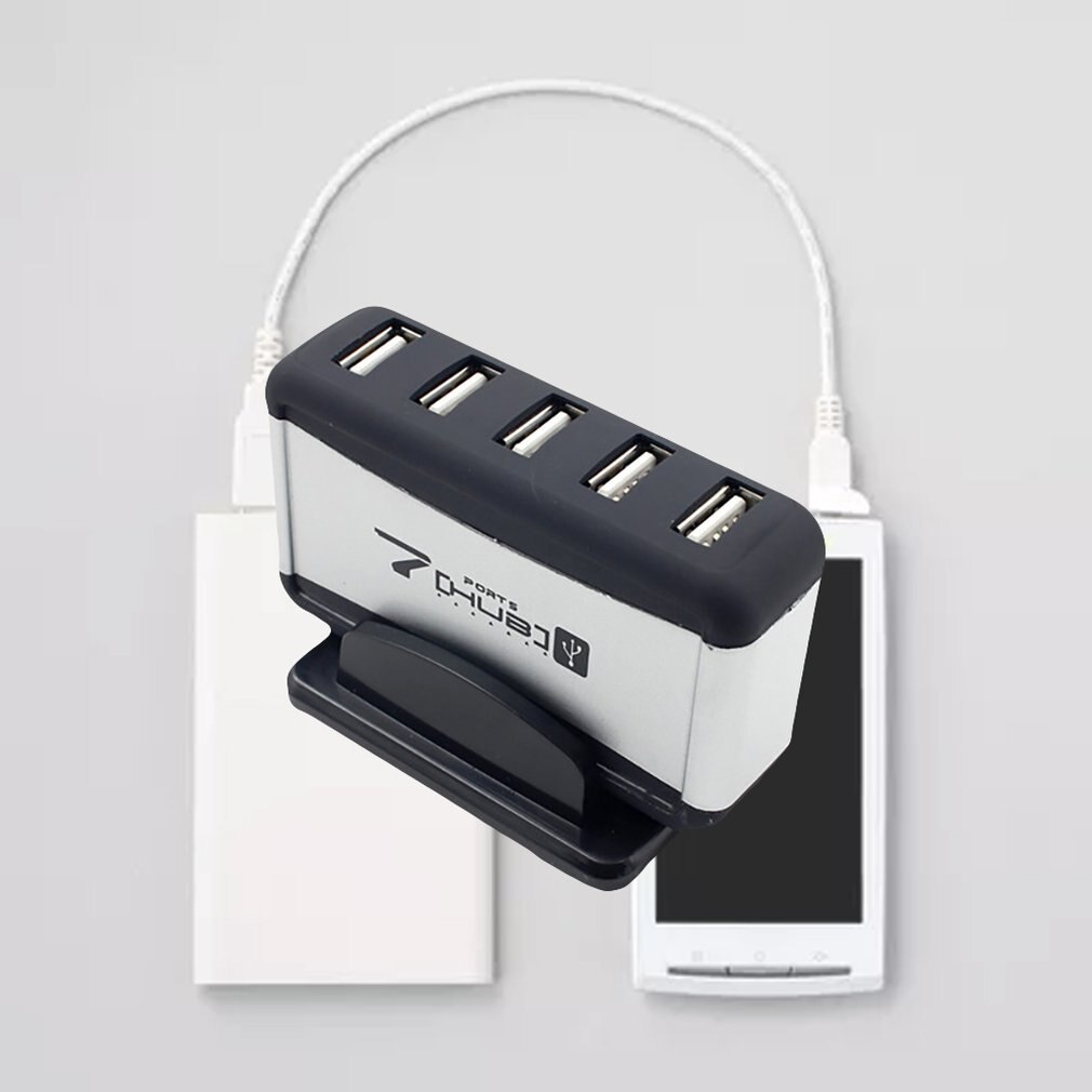 Vertical 7 ports Hub Distributor USB Hub with Base... – Vicedeal