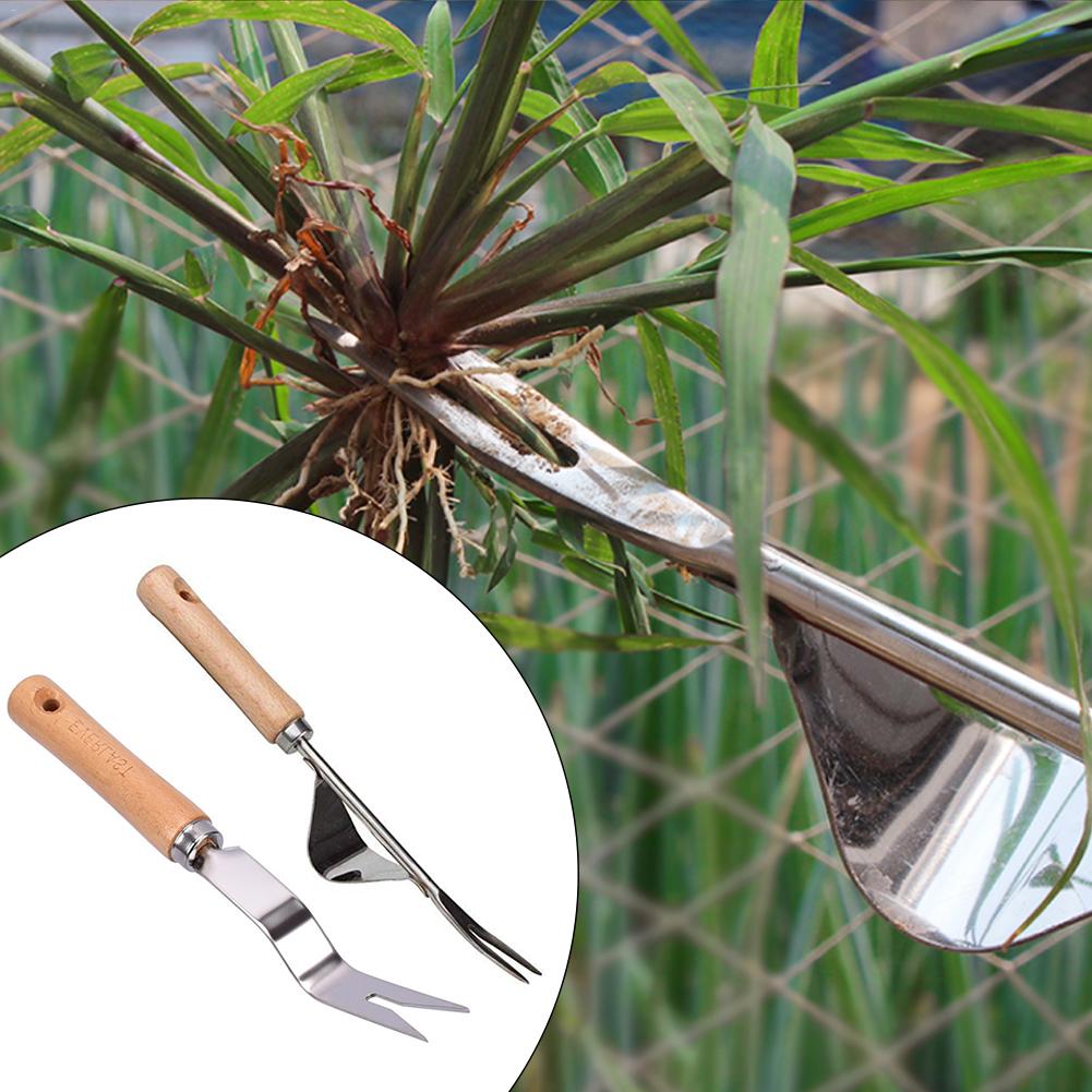 Manual Weeder Metal Hand Garden Wooden Handle Digg... – Grandado
