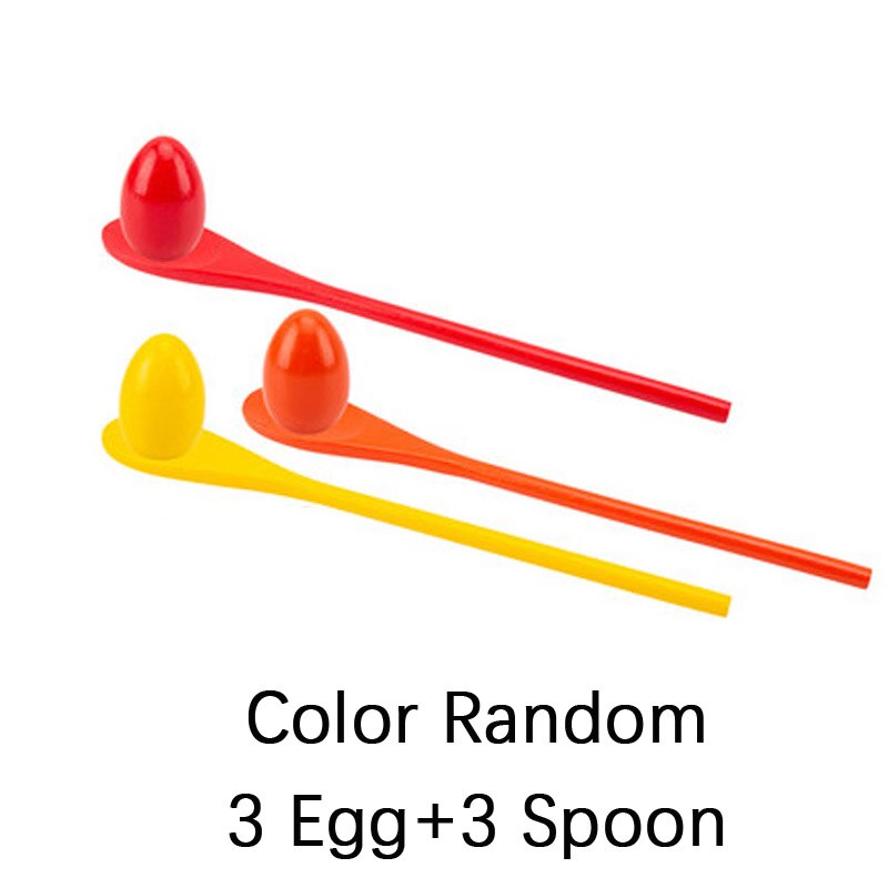 Outdoor Games Egg and Spoon Race Game For Kids Bal... – Grandado