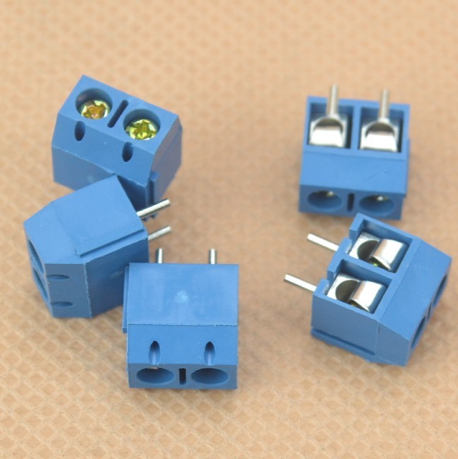 2P Screw Blue Terminal Block Connector 5MM – Vicedeal