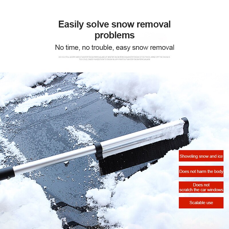 Extendable Car Ice Scraper Auto Ice Breaker Snow S... – Grandado