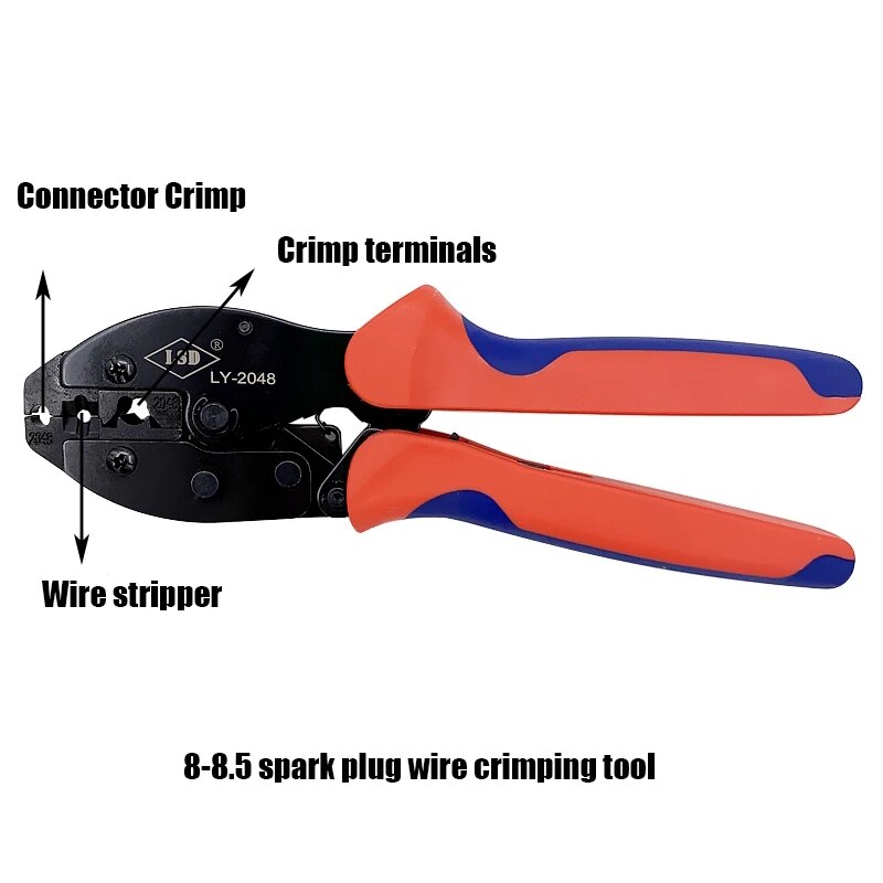 Ratchet Spark Plug Wire Plier Crimper 8.5mm Spark ... – Grandado